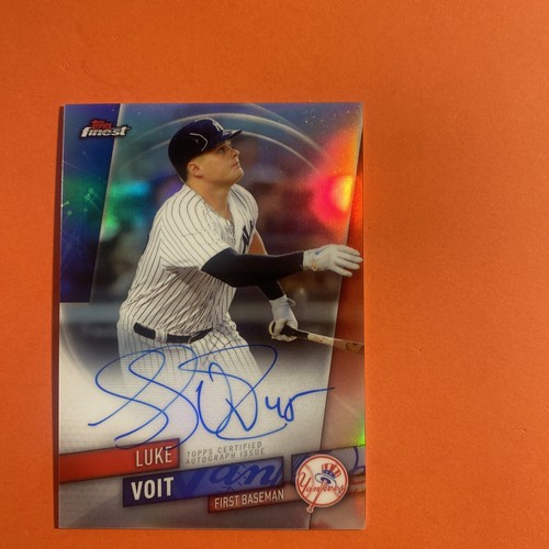 2019 Topps Finest Auto Luke Voit #FA-LV Auto Free Shipping | eBay
