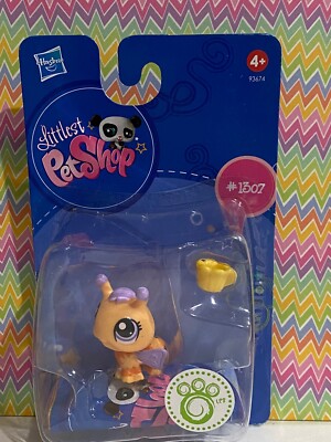 Littlest Pet Shop 1307 Bee Purple Wings Stickers Eyes NIB Lps | eBay