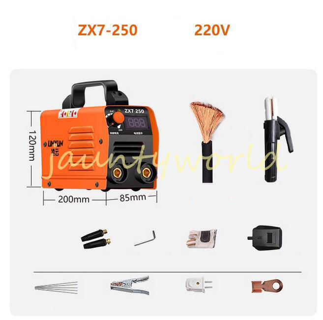 ZX7-250 Mini Electric Welding Machine IGBT DC Inverter ARC MMA Stick ...