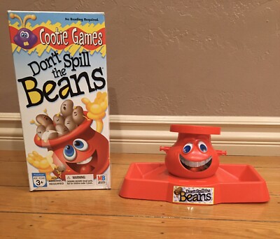 Vintage 1999 Milton Bradley Don't Spill the Beans”Replacement Game-No ...