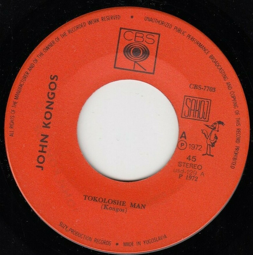 JOHN KONGOS TOKOLOSHE MAN / CAN SAMEONE DIRECT ME.. RECORD 1972 ...