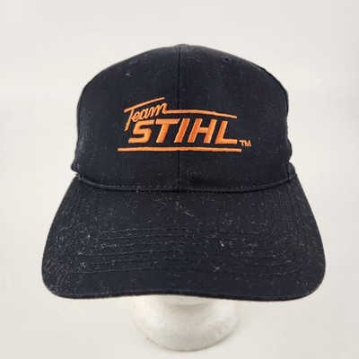 Stihl Team STIHL Hat Cap Snap Back Black Embroidered Promo Advertising ...