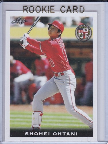 SHOHEI OHTANI ROOKIE CARD 2018 The National RARE $$ RC Baseball Angels ...
