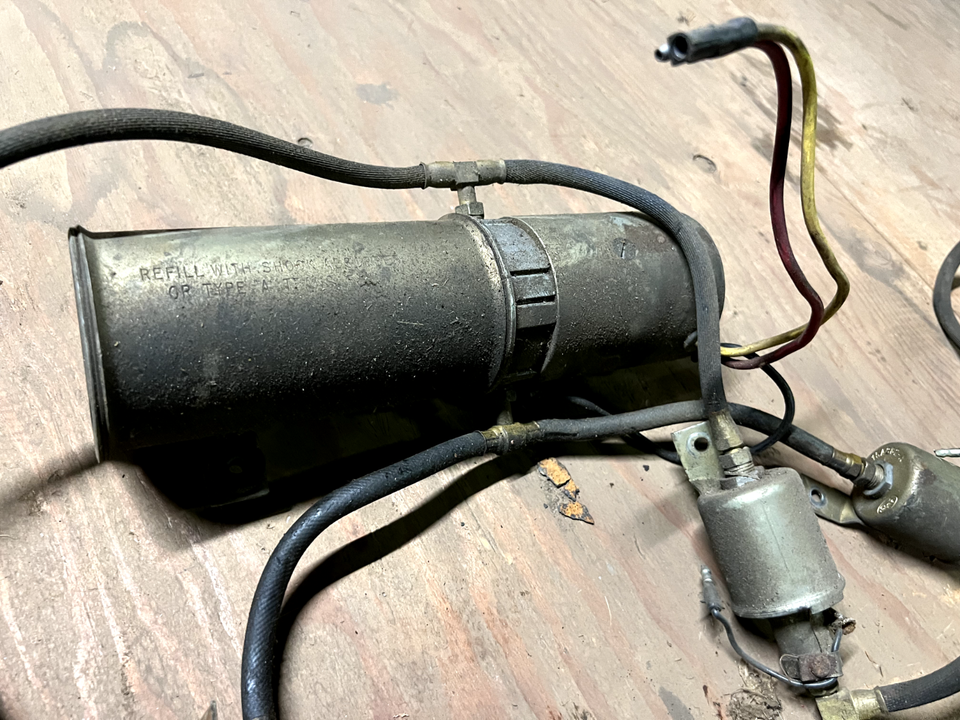 ORIGINAL 1964-66 FORD THUNDERBIRD COMPLETE CONVERTIBLE TOP HYDRAULIC ...