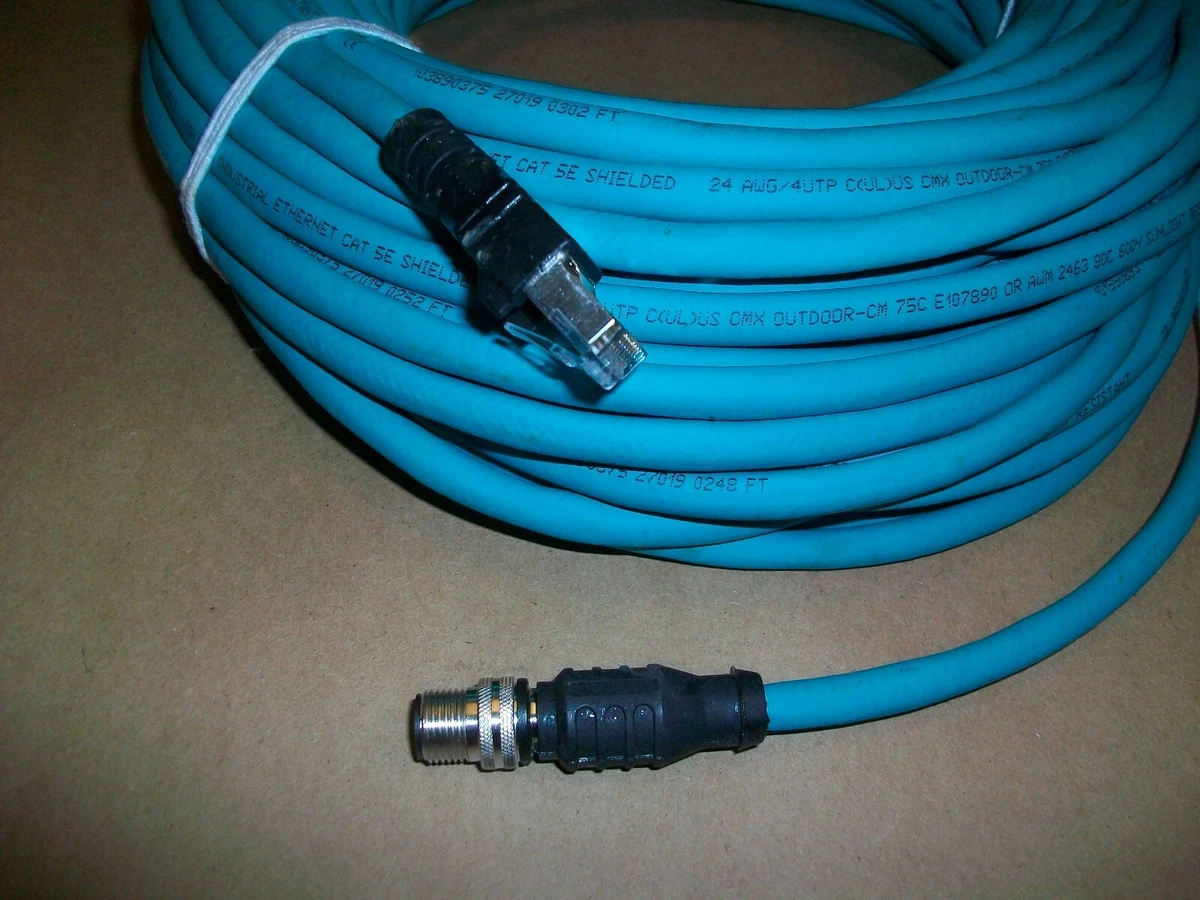 Turck RJ45S RJ45S 841-9M Ethernet Cordset Male/Male T181764, 44% OFF