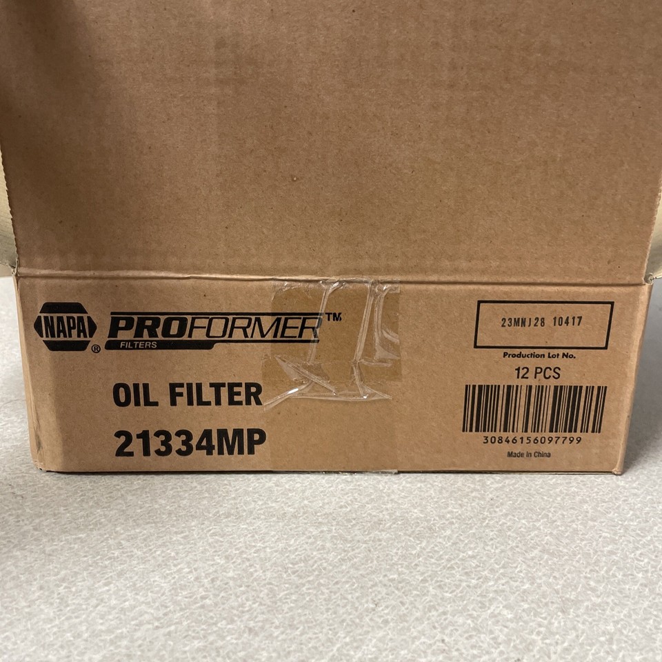 napa proformer 21334MP oil filter case of 12 | eBay