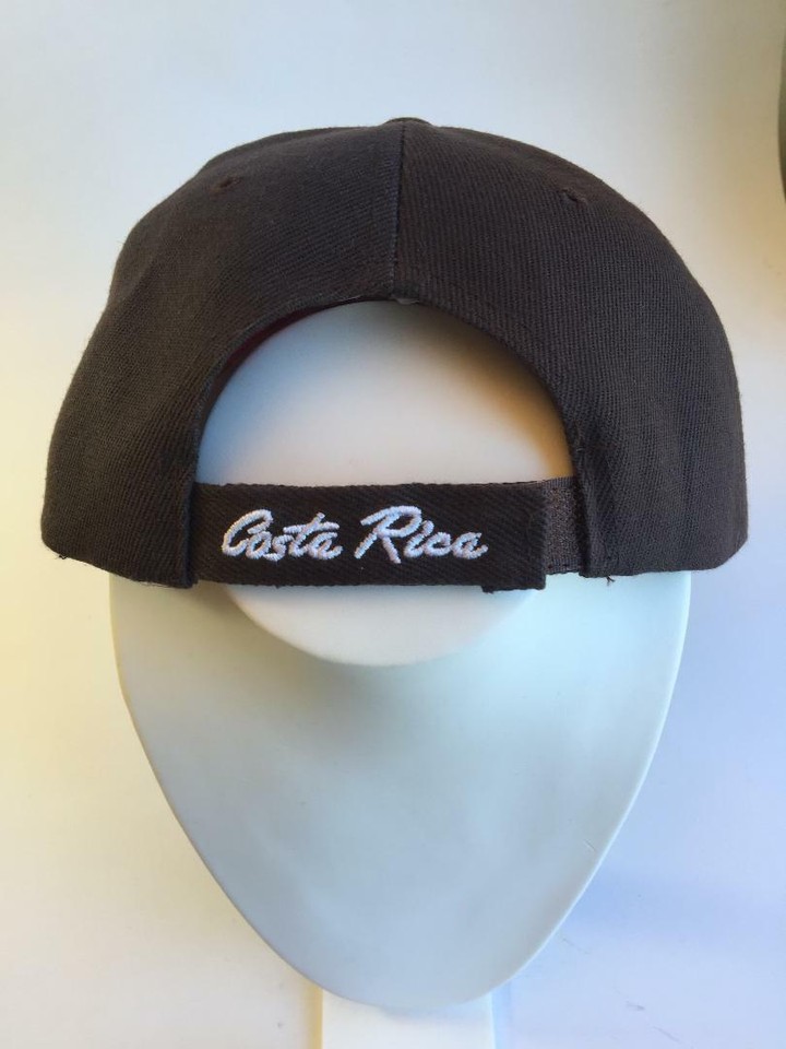 COSTA RICA PURA VIDA BASEBALL CAP COSTA RICA DESIGN ONE SIZE FITS ALL ...