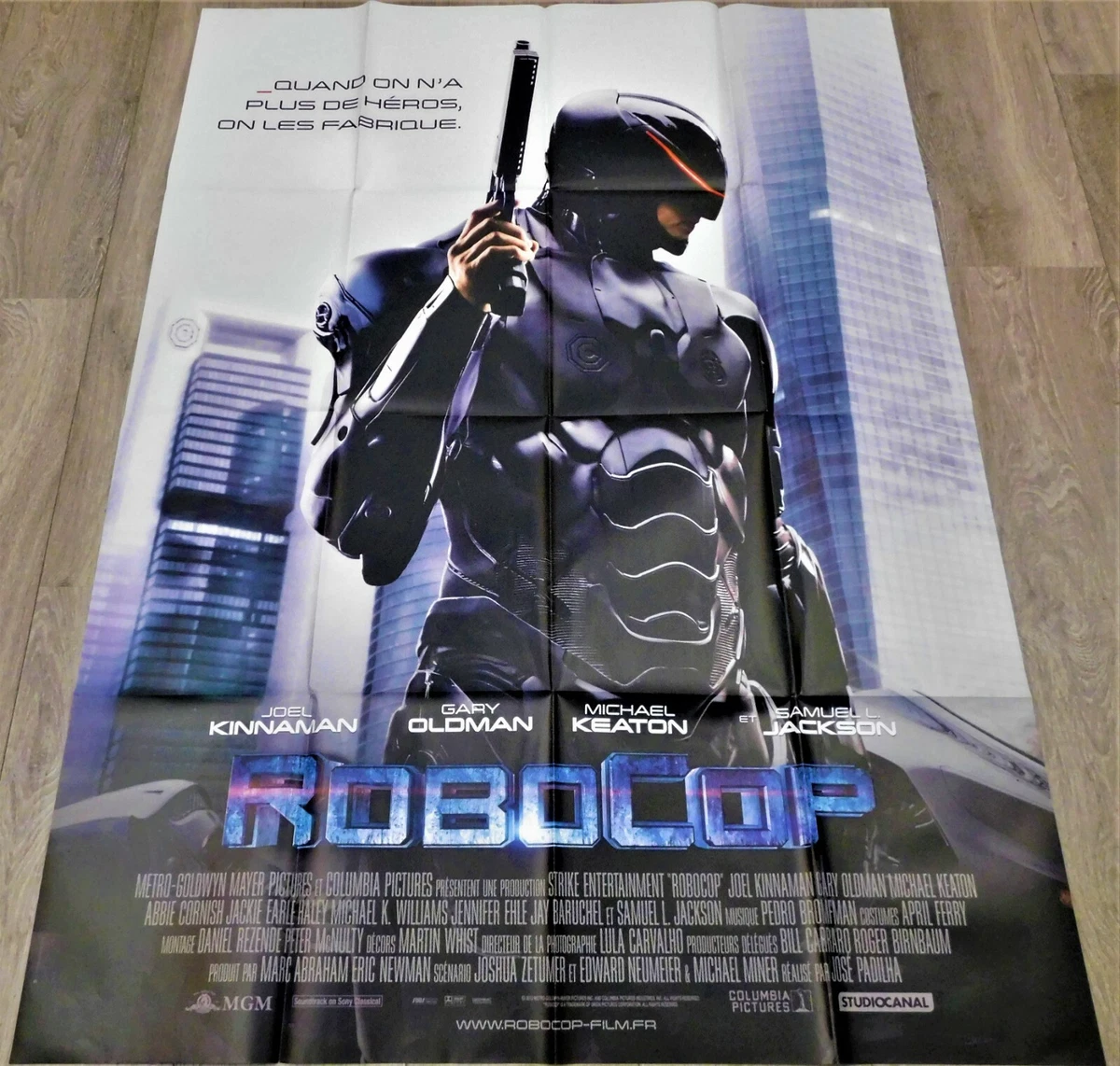 Michael Keaton Robocop Poster