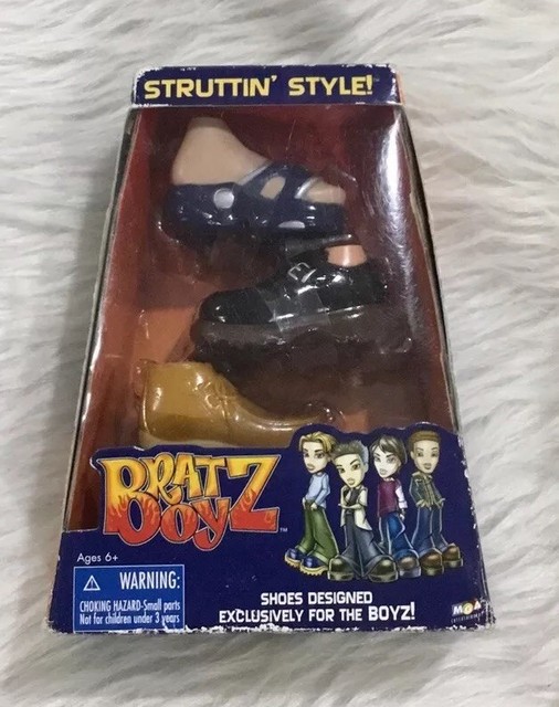 2003 Bratz Boy Doll Struttin Style Shoes Designed for The Boyz Brats ...