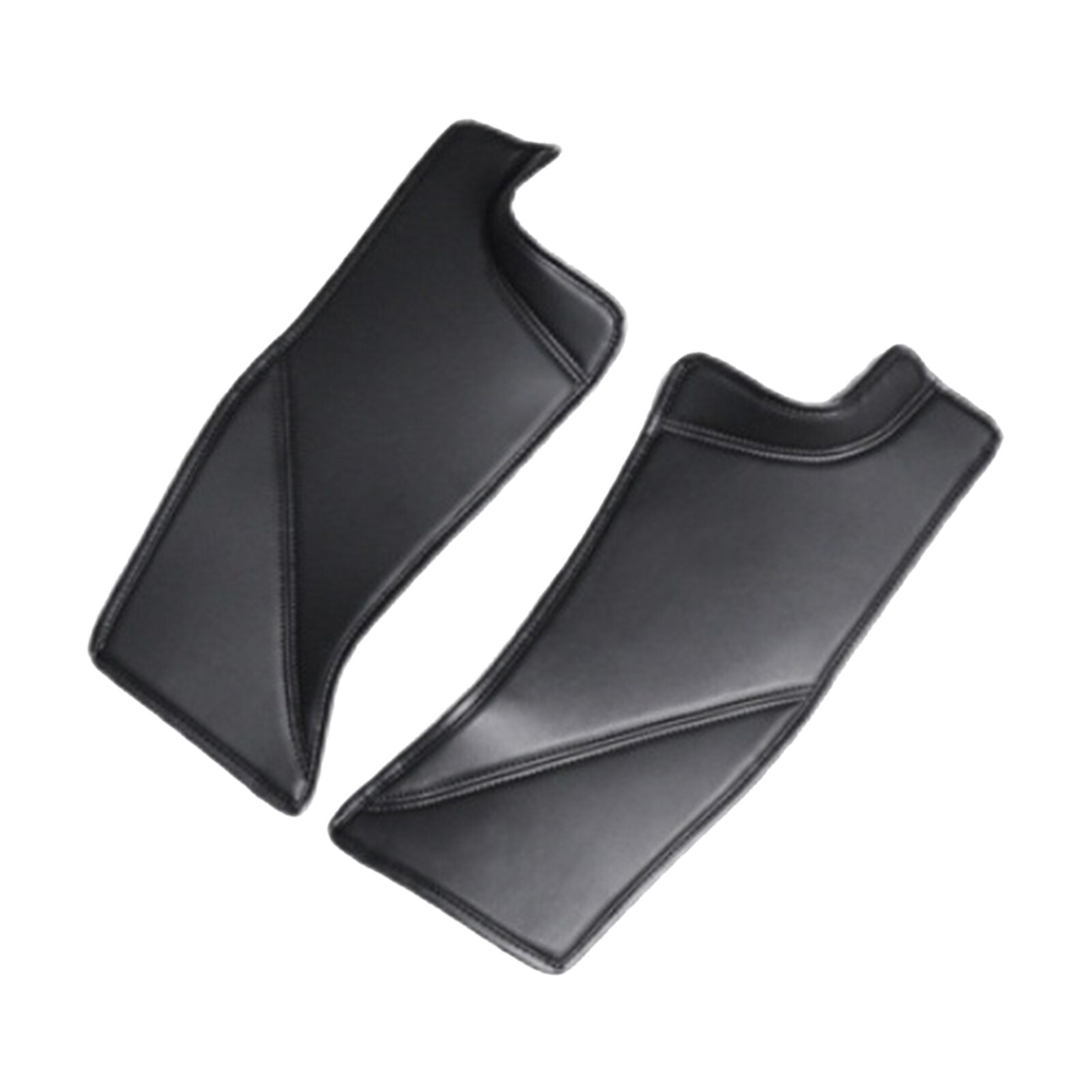 1Pair Car Rear Door Sill Protector Anti Kick Pad Trim Fit for Tesla ...