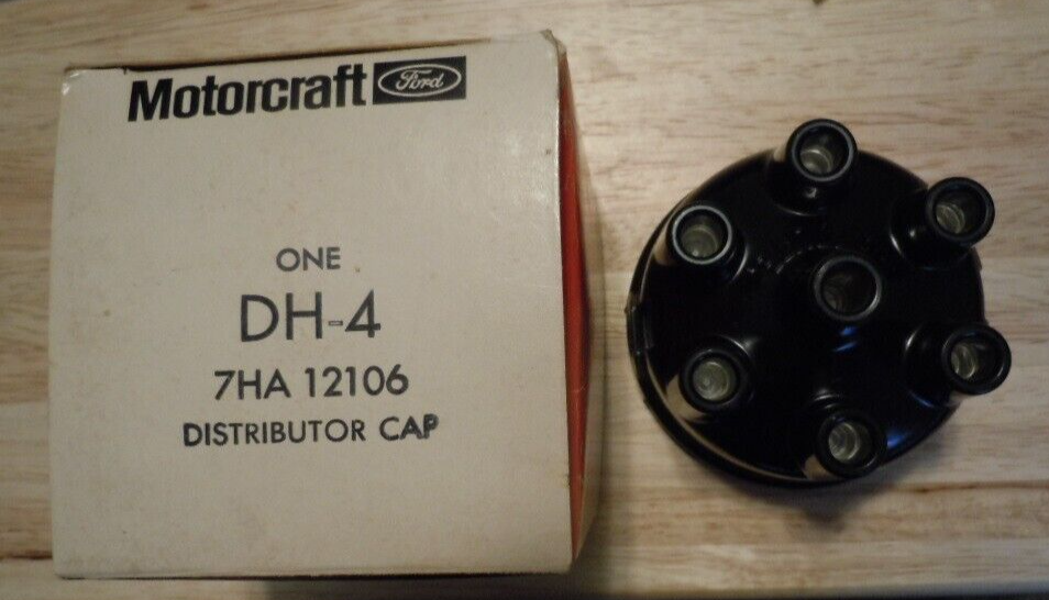 NOS Autolite Distributor Cap 7HA-12106 Ford 6 Cylinder DH4 | eBay