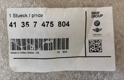 18-22 BMW X3 X4 Front Rear RH Fender Reinforcement Panel Bracket ...