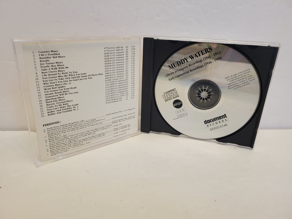 First Recording Sessions 1941-1946 by Muddy Waters (CD, Mar-1995 ...