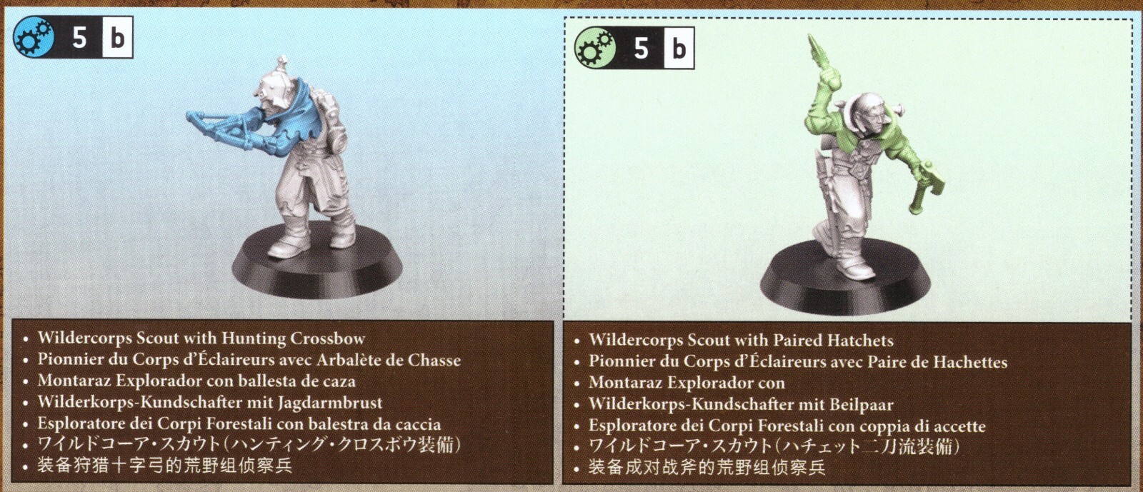 Warhammer Warcry Hunter and Hunted WILDERCORPS HUNTERS single models | eBay