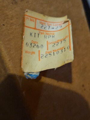 NOS GM 22510310 Generator Repair Kit For 307,260,350 Diesel 80 C10 ...