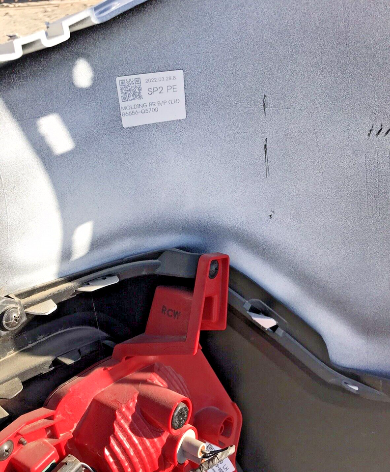 KIA SELTOS 2024 AND UP REAR BUMPER COVER COMPLETE W/LOWER BALANCE AND ...
