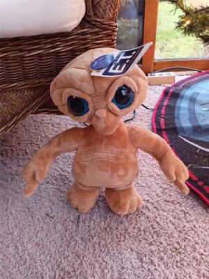 New Build-A-Bear E.T. Stuffed Plush Animal Light Up Finger NWT 2023 ET ...