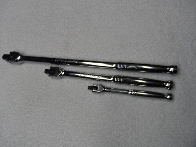 Craftsman 1/4" 3/8" 1/2" Drive Polish Breaker Bar Set - Part # 11210 ...