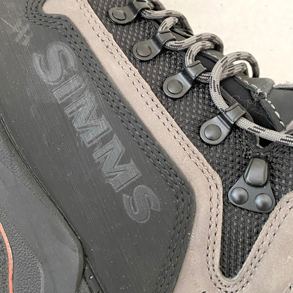NEW Simms G3 Guide Boot/Felt Wading Boots – Gray (#8) | eBay