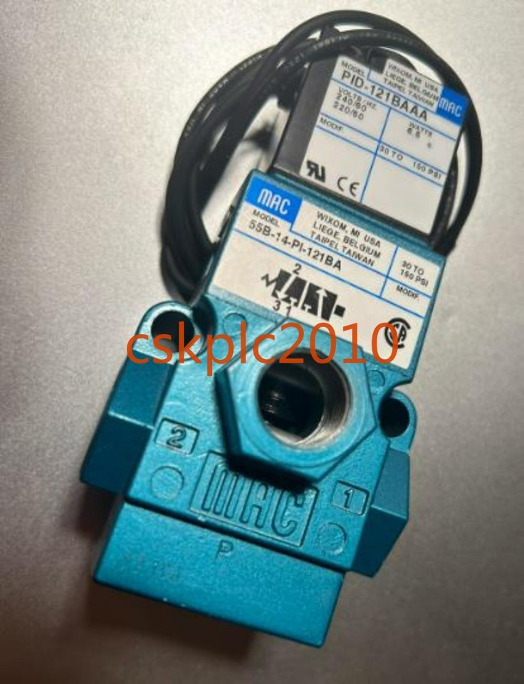 1 PCS NEW MAC solenoid valve 55B-14-PI-121BA IN BOX | eBay