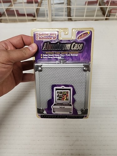 Intec Gameboy Advance SP Aluminum Hard Protective Carrying Case New ...