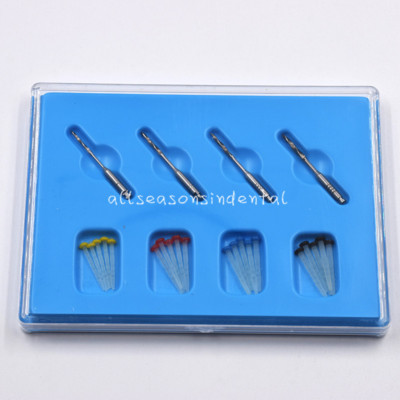 1 Pc Dentist Product Kit AAA Dental Screw 4 Drills Fiber 20 Pcs Screw ...