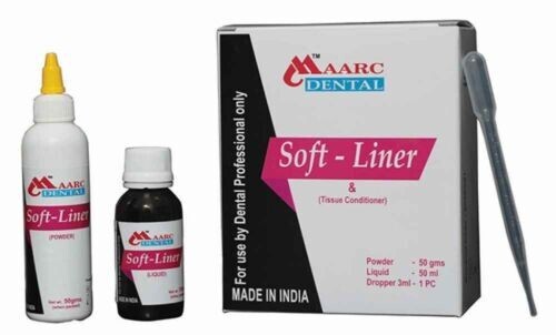 Maarc Soft Denture Reline Material for Temporary Re-Basing Acrylic ...