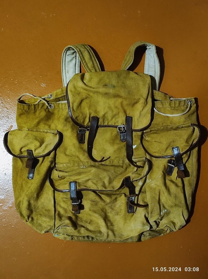 Soviet Army Spetsnaz GRU Raid Combat Tarpaulin Backpack 55 Liter USSR ...