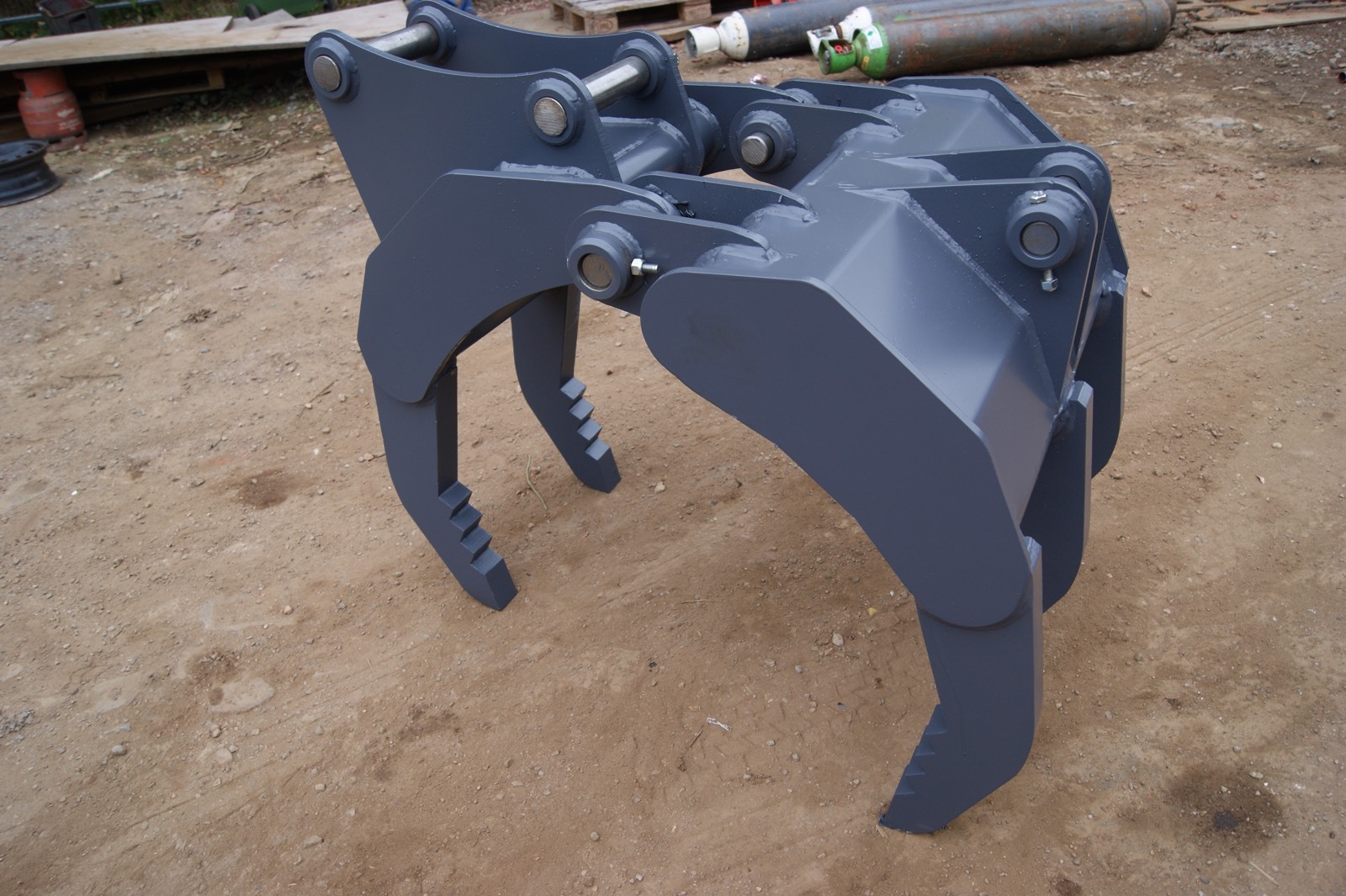 5.5 - 9 ton HD digger Grapple Grab INC VAT JCB KUBOTA KOMATSU TAKEUCHI ...