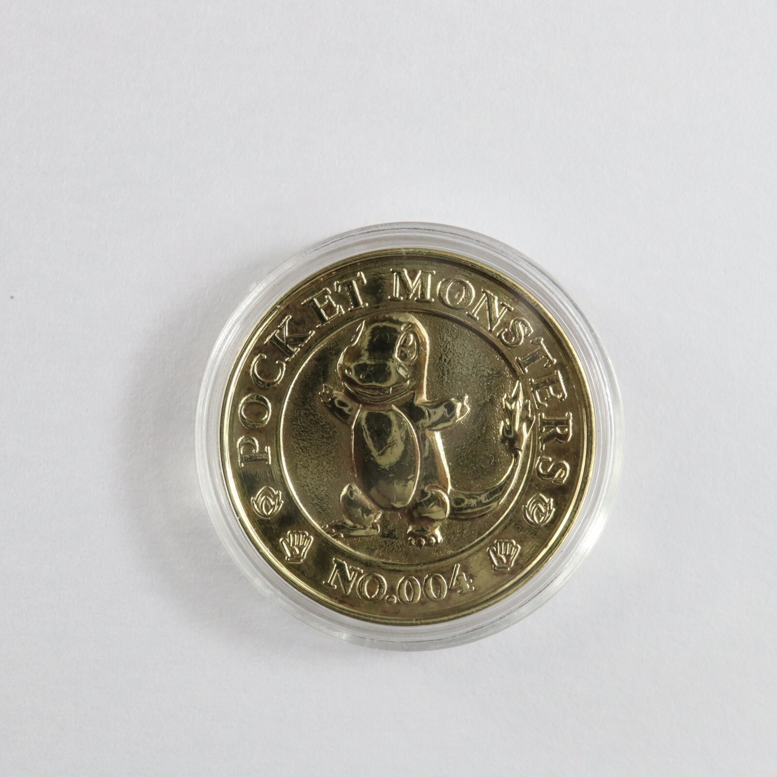 Pokemon Battle Coin Metal Medal Vintage Retro Japan Nintendo Charmander ...