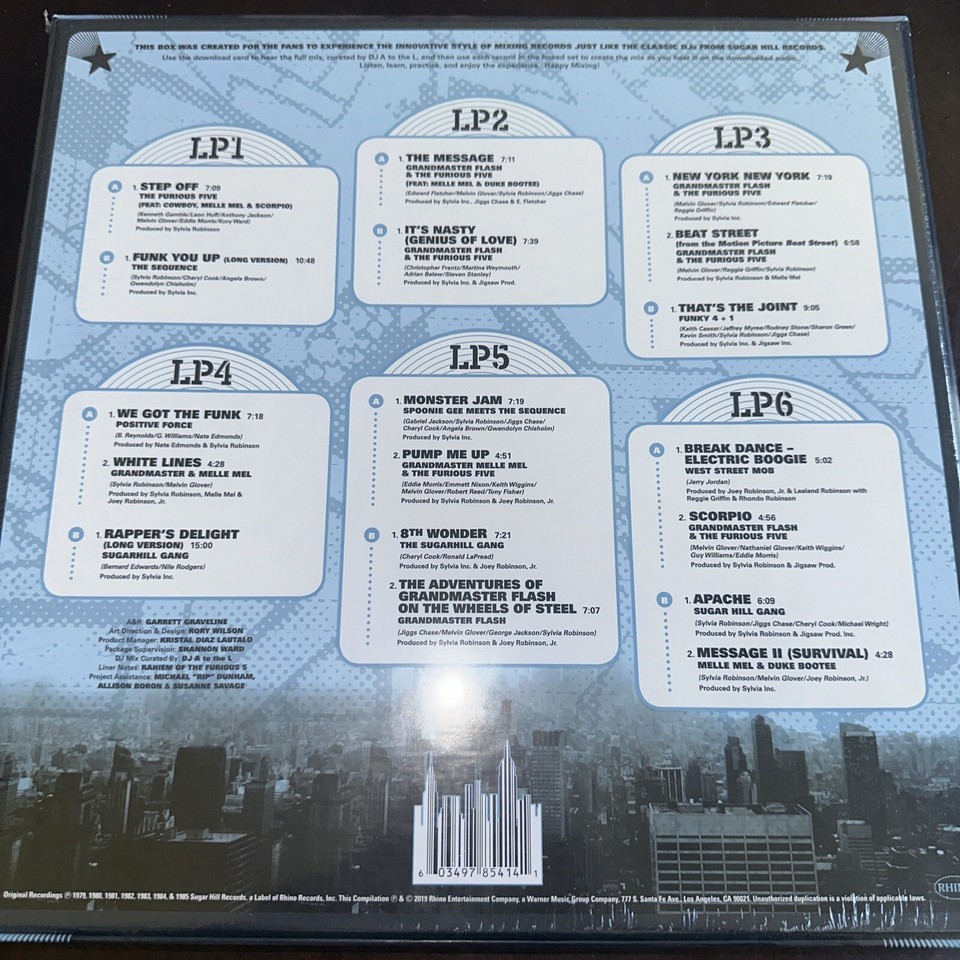 Sugar Hill Records: The 12" D.j. Boxset by Sugar Hill Records (Record ...