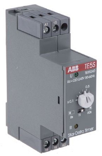 ABB ON DELAY SINGLE TIMER RELAY 5A 0.8-8s 6-60s 220-240V AC Screw ...
