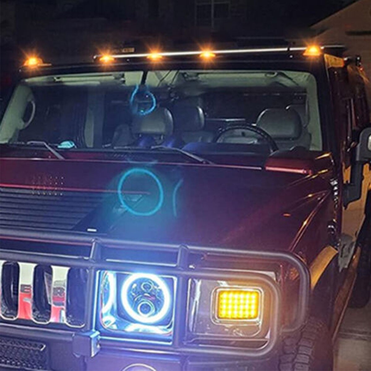 LED Cab Roof Lights Marker Top Lamps For 03-09 Hummer H2 / 07-09 Hummer ...