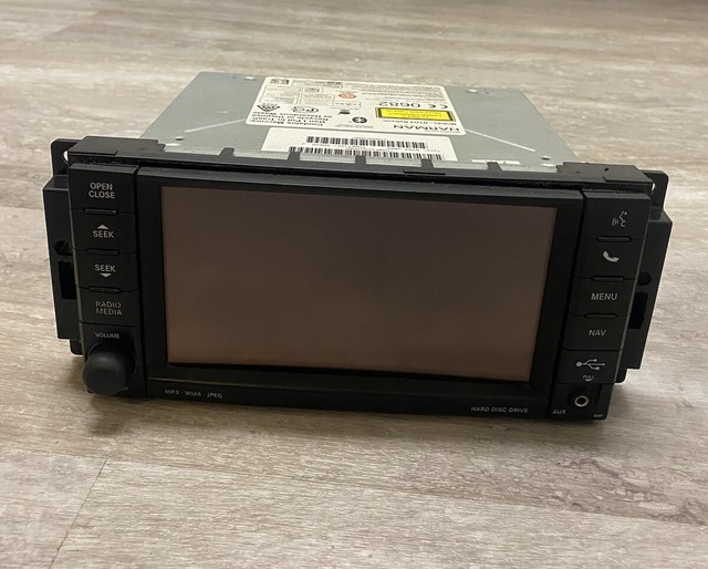 2013 CHRYSLER Dodge OEM 430n RhB CD Mp3 DVD Navigation Radio ...