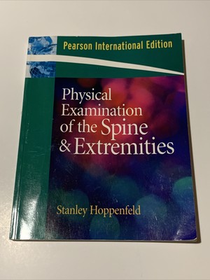 Physical Examination of the Spine and Extrem... by Hoppenfeld, Stanley ...