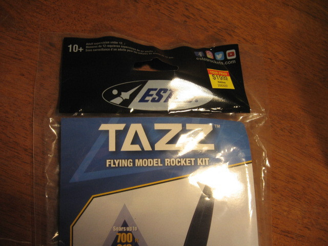 Estes Model Rocket TAZZ EST7282 Flying Model Rocket Kit New Sealed | eBay