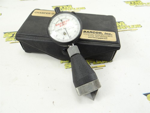BARCOR PRECISION CHAMFER GAGE 0°-90° .001" GRADS 1" DIAMETER MODEL 1090 | eBay