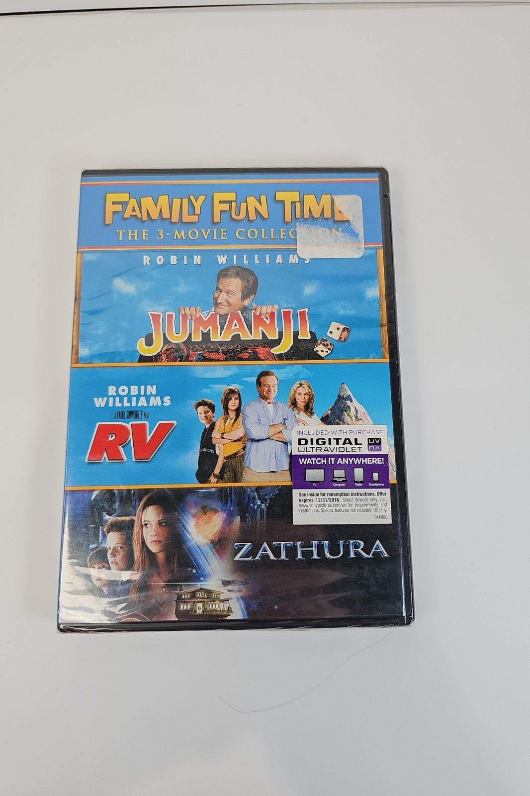 RV Jumanji Zathura (2 Disc DVD Digital Copies 2013 Ws) Robin Williams 1 ...