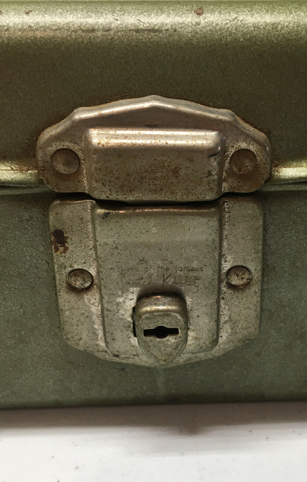 vintage Levelall Tackel Box Tools Fishing Storage Locking W/key Box | eBay