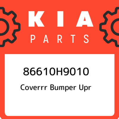 86610H9010 Kia Coverrr bumper upr 86610H9010, New Genuine OEM Part | eBay