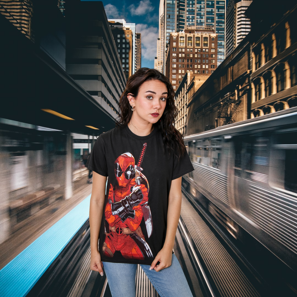 Deadpool Merculese Marvel Comics Licensed Adult T-Shirt | eBay