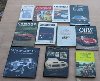 CLASSIC CAR BOOKS - SET OF 11 | eBay