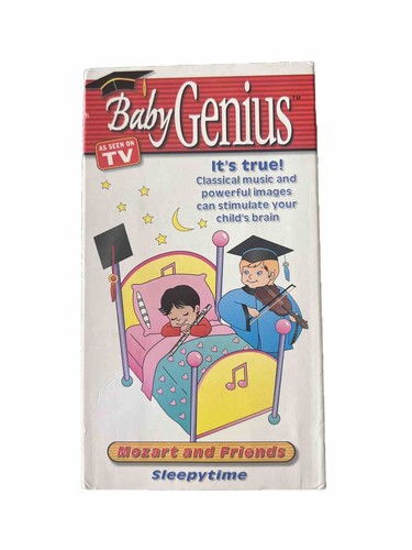 Baby Genius - Mozart and Friends Sleepytime (VHS, 2000) for sale online ...