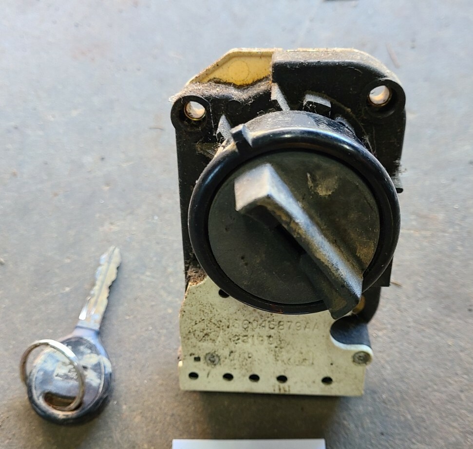 1998 - 2001 Dodge Ram Ignition Switch Assembly With Key 1999 2000 1500 ...