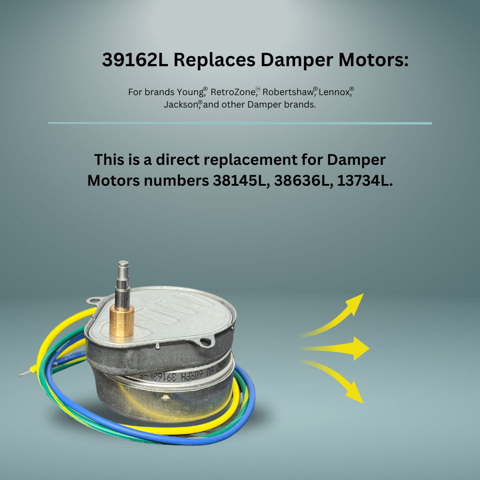 39162L Synchron- Venmar and vanEE heat exchanger motor-BRAND NEW 110V ...