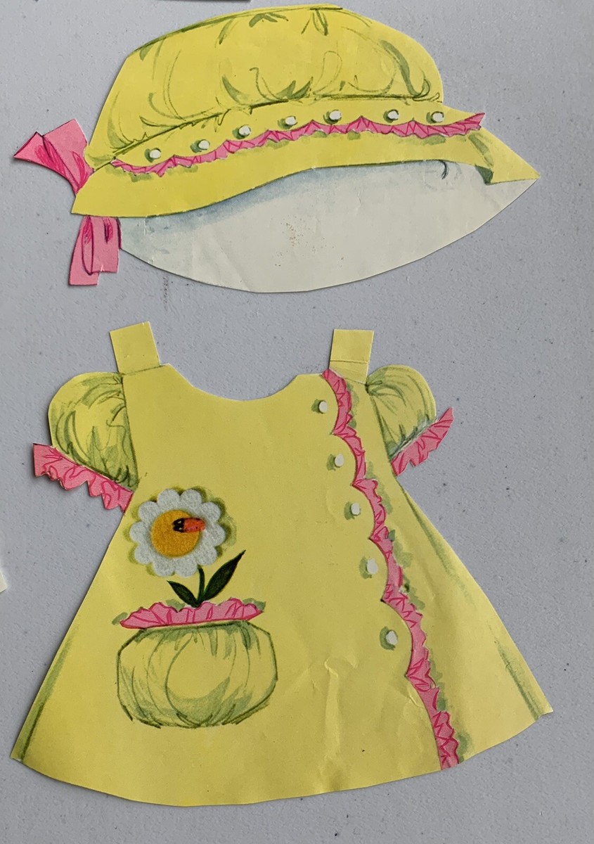 Baby Paper-Doll set, printable paper dolls, baby shower gift/decor🍜 ...