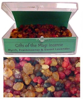 Holy Land blessing Gifts of the Magi incense A tablet of Charcoal ...