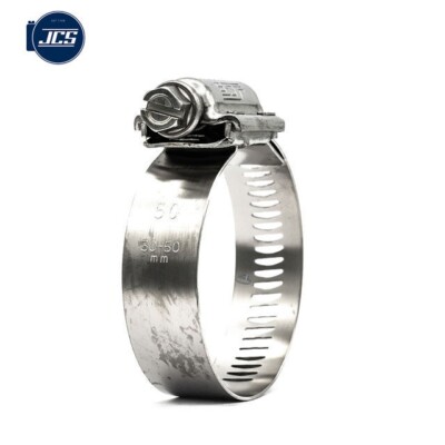 JCS Jubilee Style Hi-Torque 16mm Worm Drive Hose Clamps Clip 304 ...