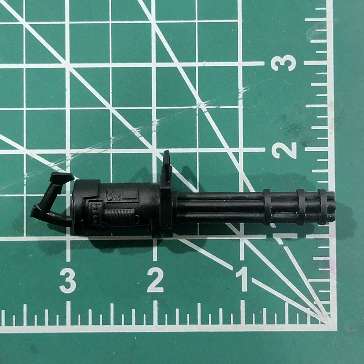Custom Sci-fi Minigun resin 1/12 scale Legends GI Joe Classified Mini ...