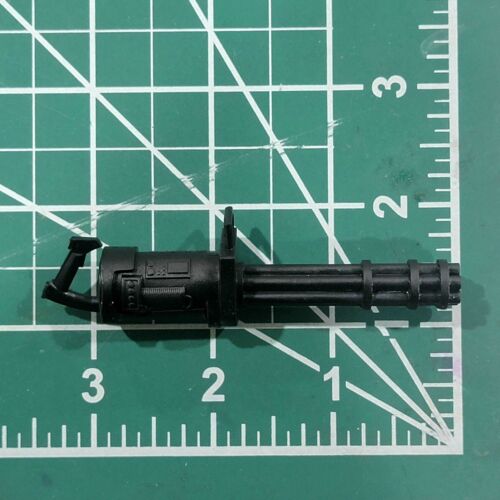 Custom Sci-fi Minigun resin 1/12 scale Legends GI Joe Classified Mini ...